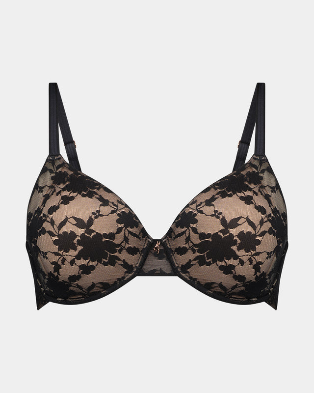 Fayreform Lace Sculpt Underwire Bra Latte | Bendon Lingerie