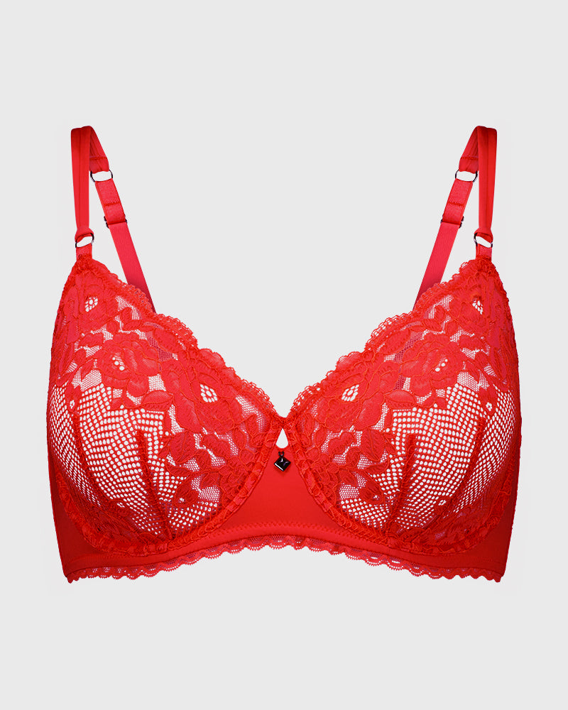 Bendon Delightfully So Underwire Bra Salsa | Bendon Lingerie
